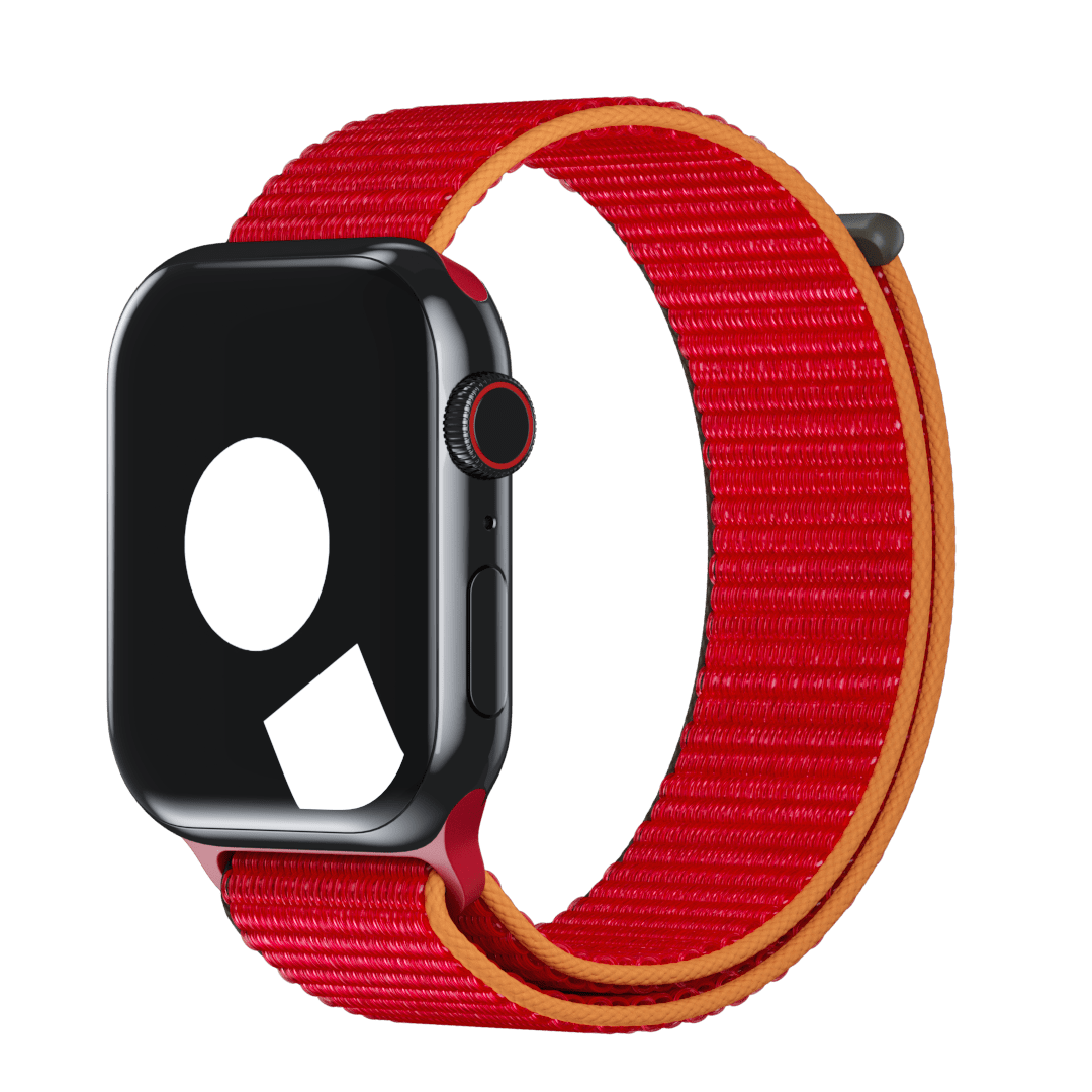 Red (4th Gen) Sport Loop for Apple Watch - iSTRAP